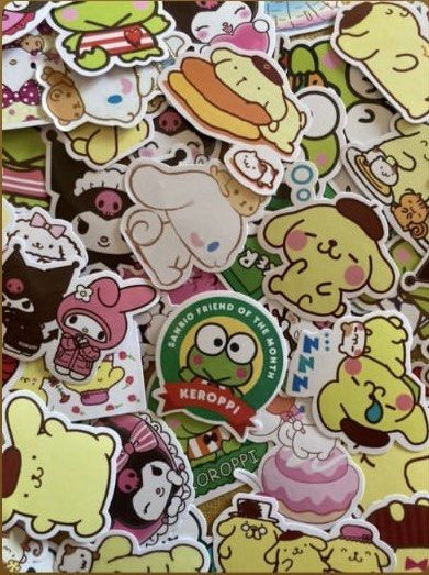cute Sanrio stickers, Hobbies & Toys, Stationery & Craft, Art & Prints ...