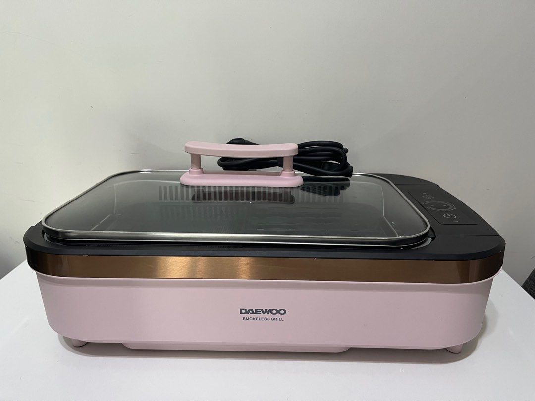 daewoo smokeless grill sk1, 家庭電器, 其他家庭電器 - Carousell