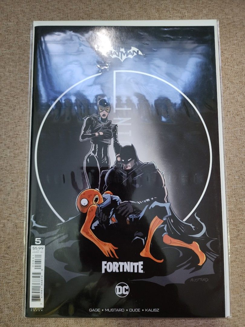 DC Batman X Fortnite limited run comics (Donald Mustard Cover ed.) All ...