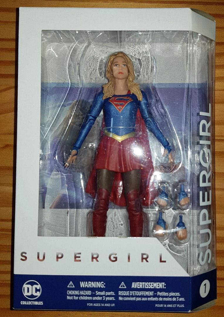 DC Collectibles DCTV CW #1 Supergirl melissa benoist sealed MISB action ...