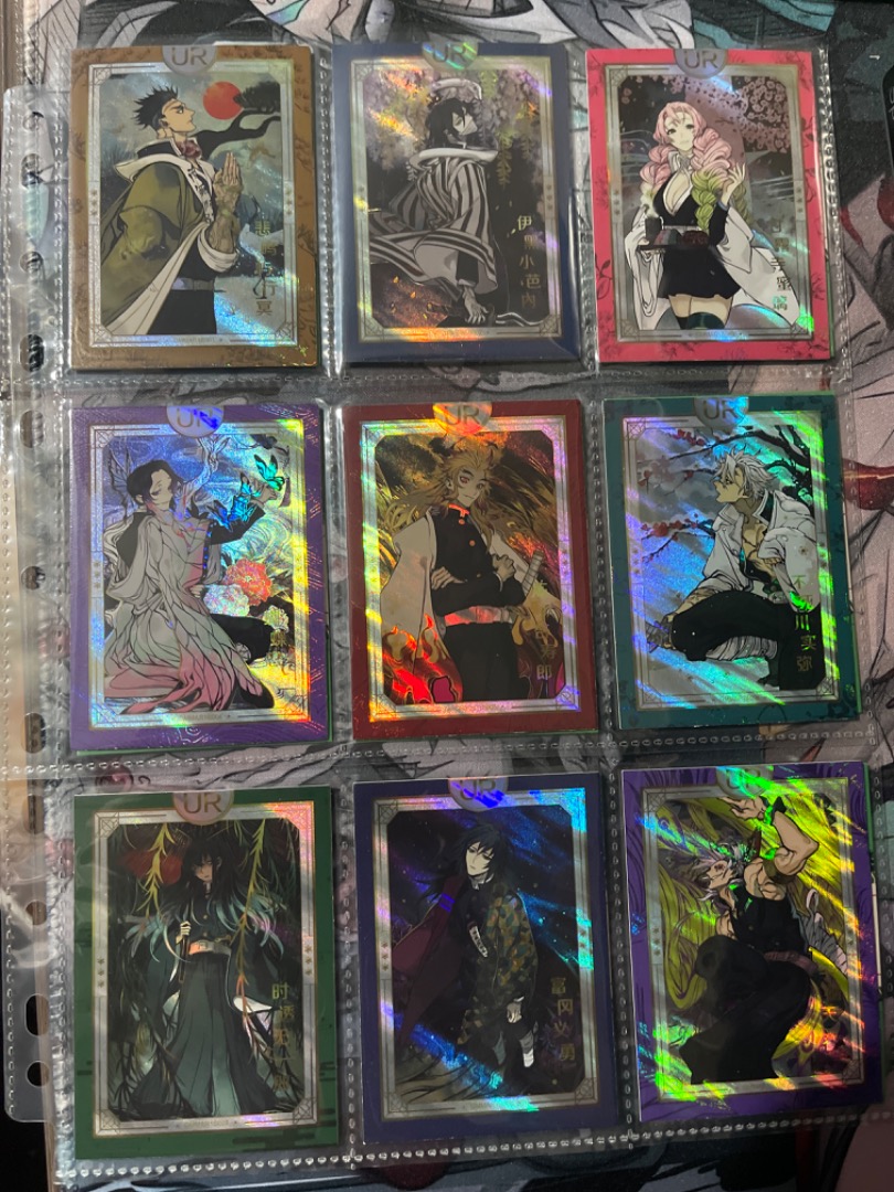 Demon Slayer Cards, Hobbies & Toys, Memorabilia & Collectibles, Vintage ...
