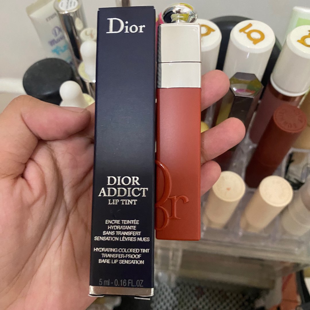 Dior Lip Addict tint in 421 Natural Tea, Beauty & Personal Care, Face ...