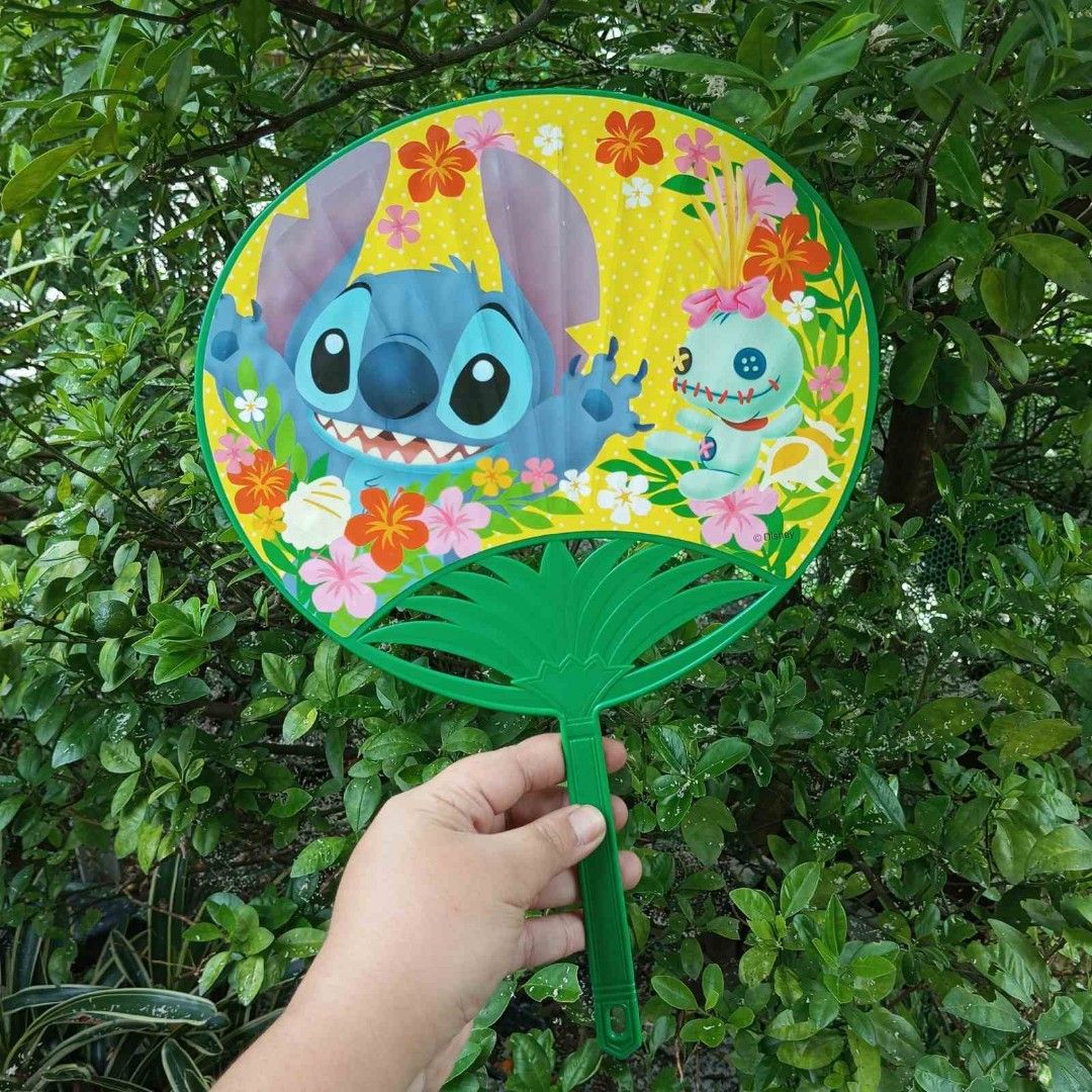 DISNEY Lilo and Stitch Hand Fan, Hobbies & Toys, Memorabilia ...