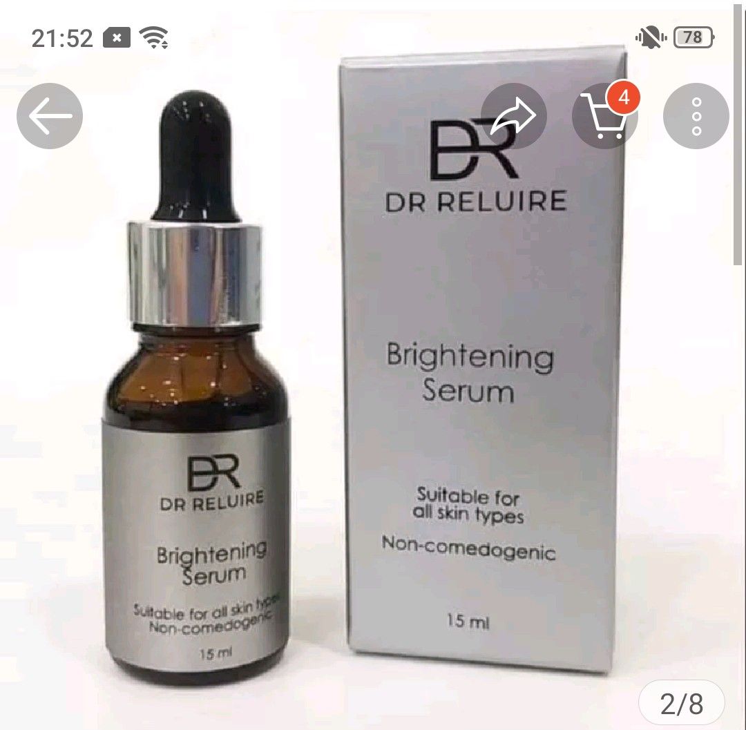Dr Reluire Brightening Serum, Beauty & Personal Care, Face, Face Care ...