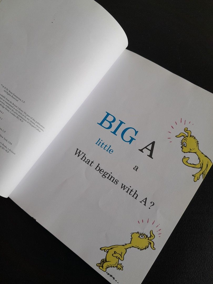 Dr. Seuss' ABC Book, Hobbies & Toys, Books & Magazines, Children's ...