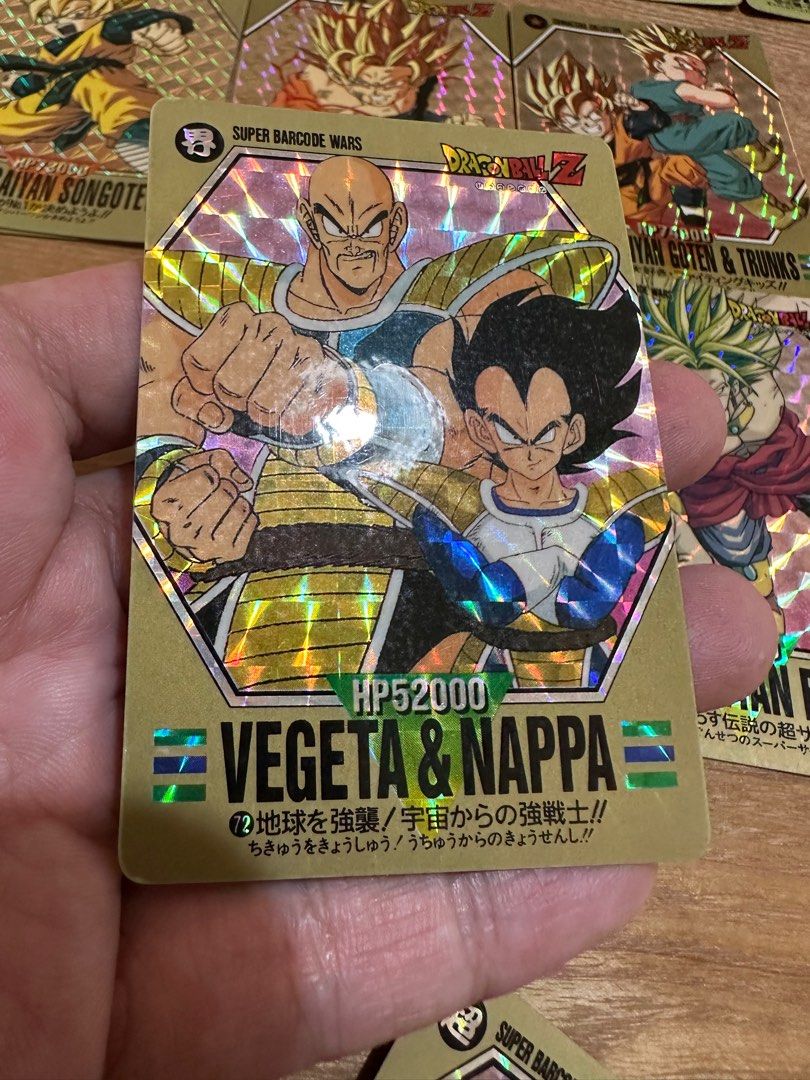 Dragonball Cards Barcode Prism, Hobbies & Toys, Memorabilia ...