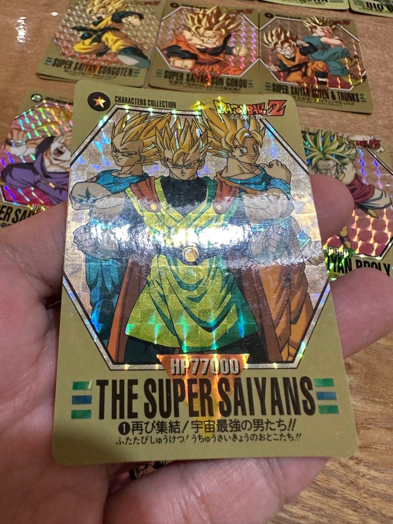 Dragonball Cards Barcode Prism, Hobbies & Toys, Memorabilia ...