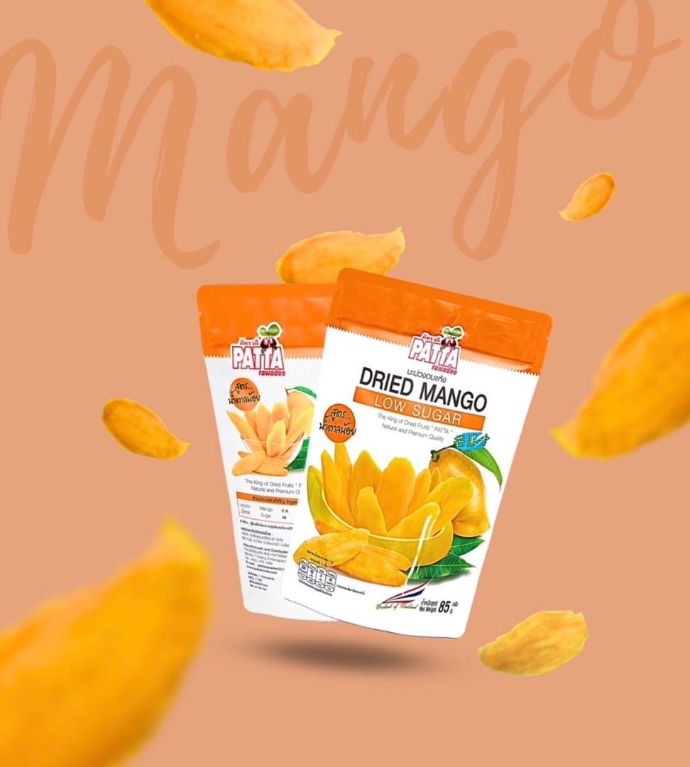 Dried Mango 45g, Food & Drinks, Packaged & Instant Food on Carousell