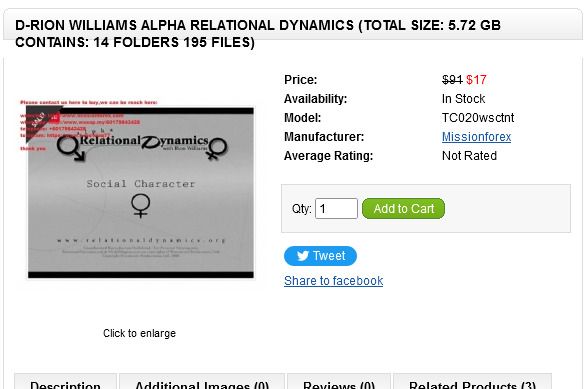 D-Rion Williams Alpha Relational Dynamics (Total size: 5.72 GB Contains: 14 folders 195 files ...