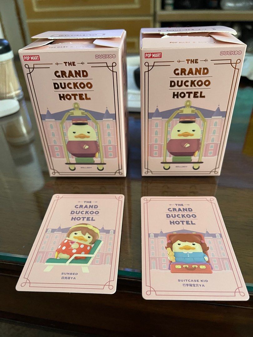 Duckoo The Grand Duckoo hotel popmart suitcase kid Sunbed, Hobbies ...