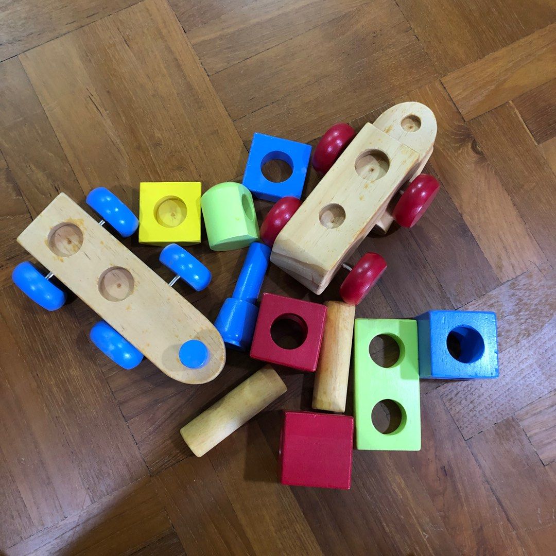 Early Learning Centre Wooden Train, Hobbies & Toys, Toys & Games on ...