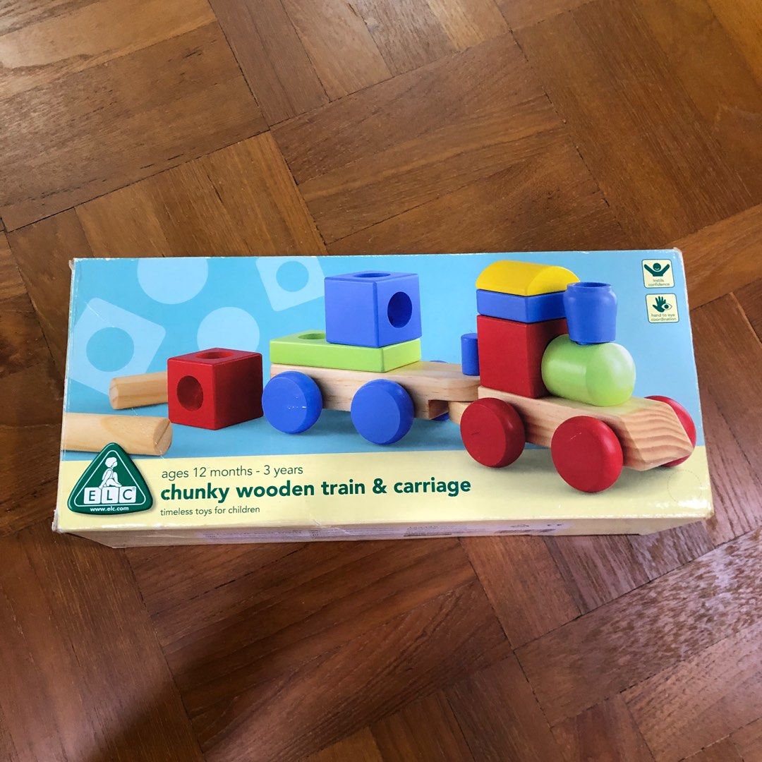 Early Learning Centre Wooden Train, Hobbies & Toys, Toys & Games on ...