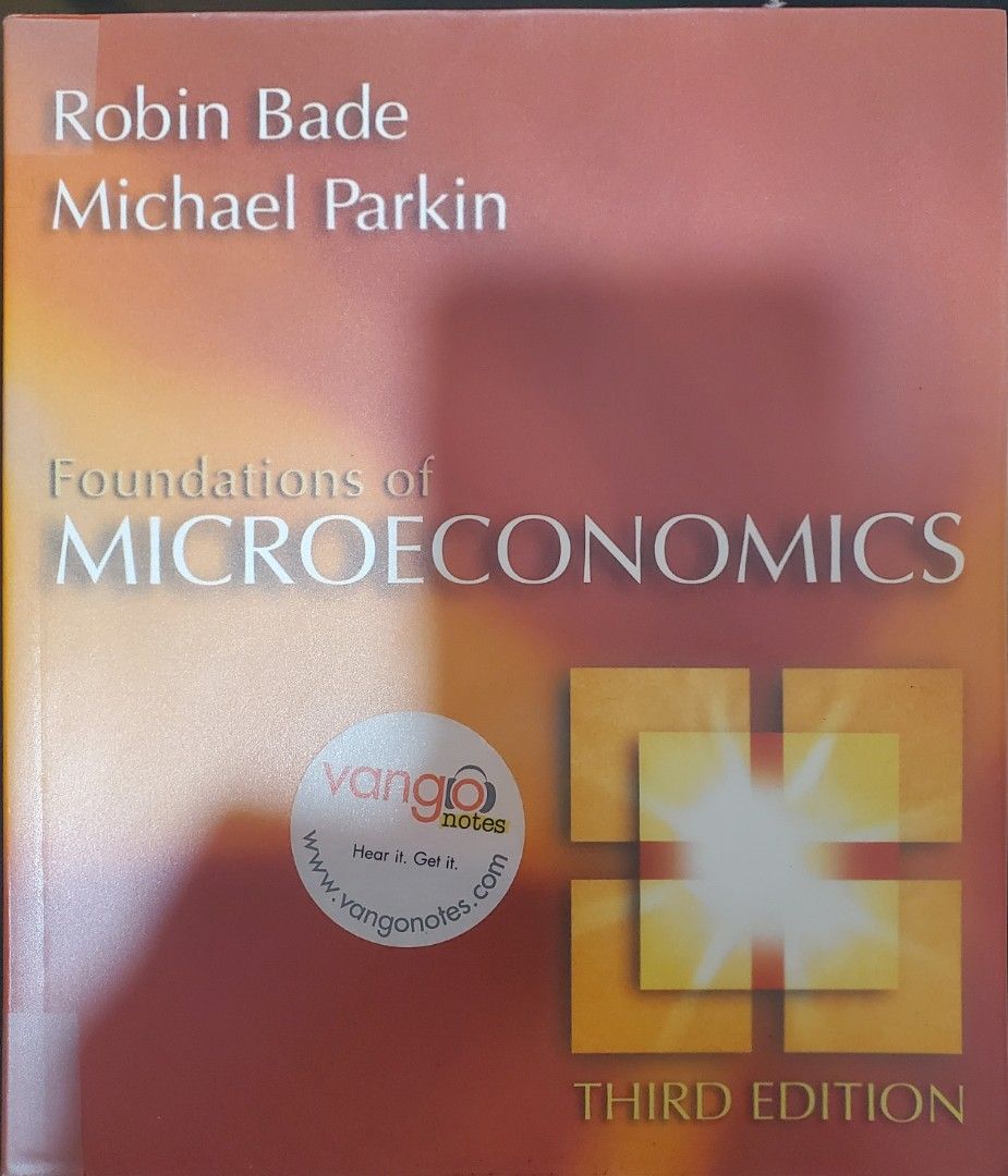 Economics Textbooks (Principles of Microeconomics, Foundation of Microeconomics, Essential IGCSE ...