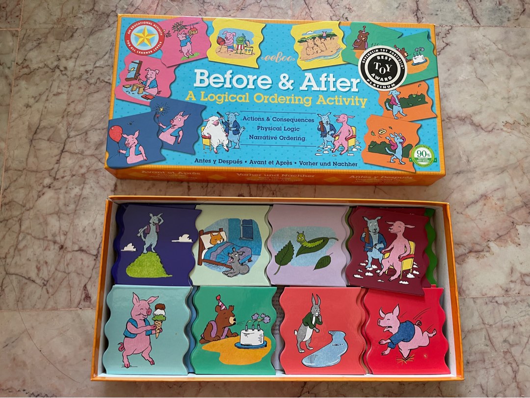 Eeboo Logical Order / Logical Sequencing Toy Award Kids Game, Hobbies ...