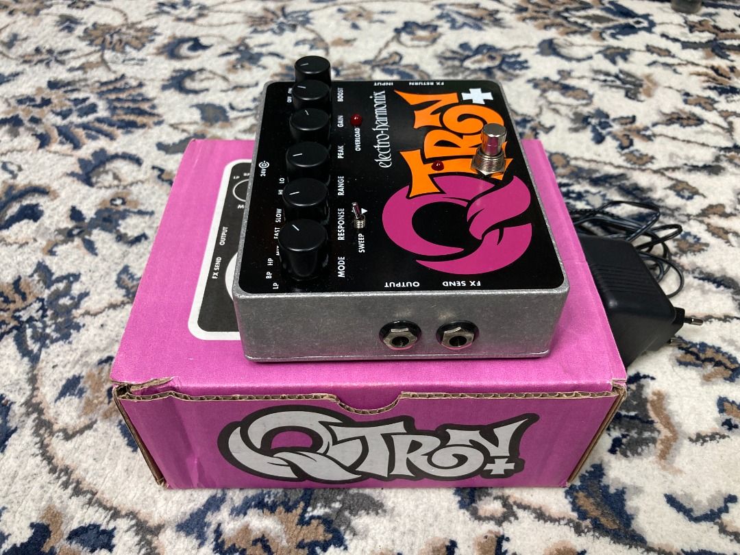 Electro Harmonix Q-Tron Plus Envelope Filter with Effects Loop Effect ...