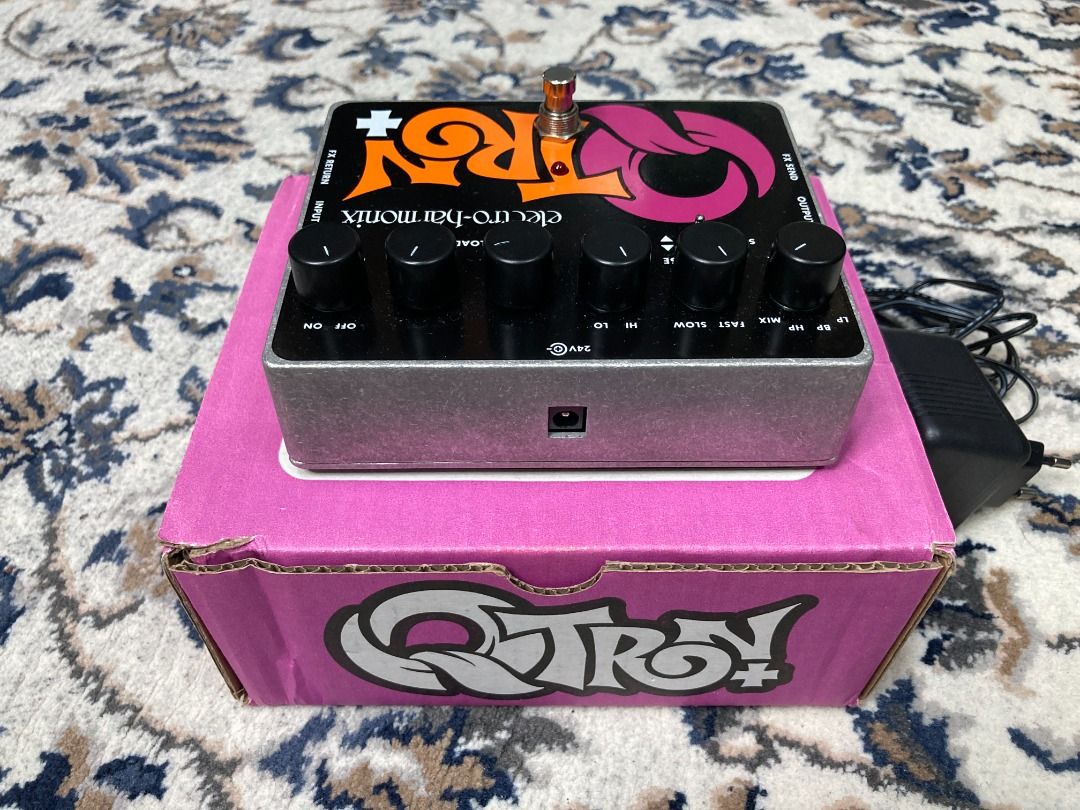 Electro Harmonix Q-Tron Plus Envelope Filter with Effects Loop Effect ...