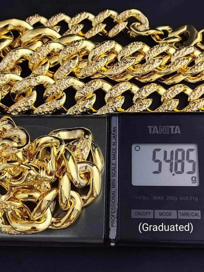Electroform Gold Nugget Necklace 18k gold on Carousell