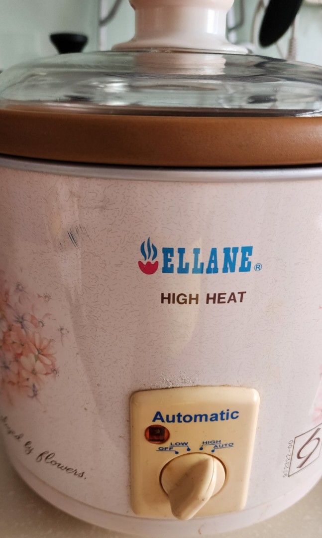 ELLANE Slow Cooker, TV & Home Appliances, Kitchen Appliances, Cookers ...