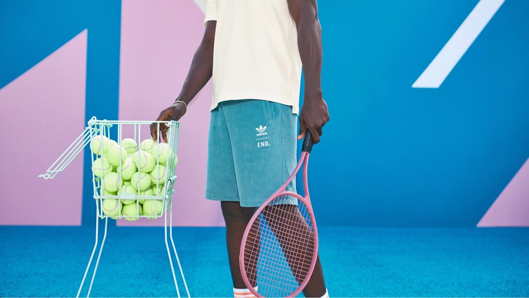 End. X adidas tennis club shorts, Men's Fashion, Bottoms, Shorts on ...