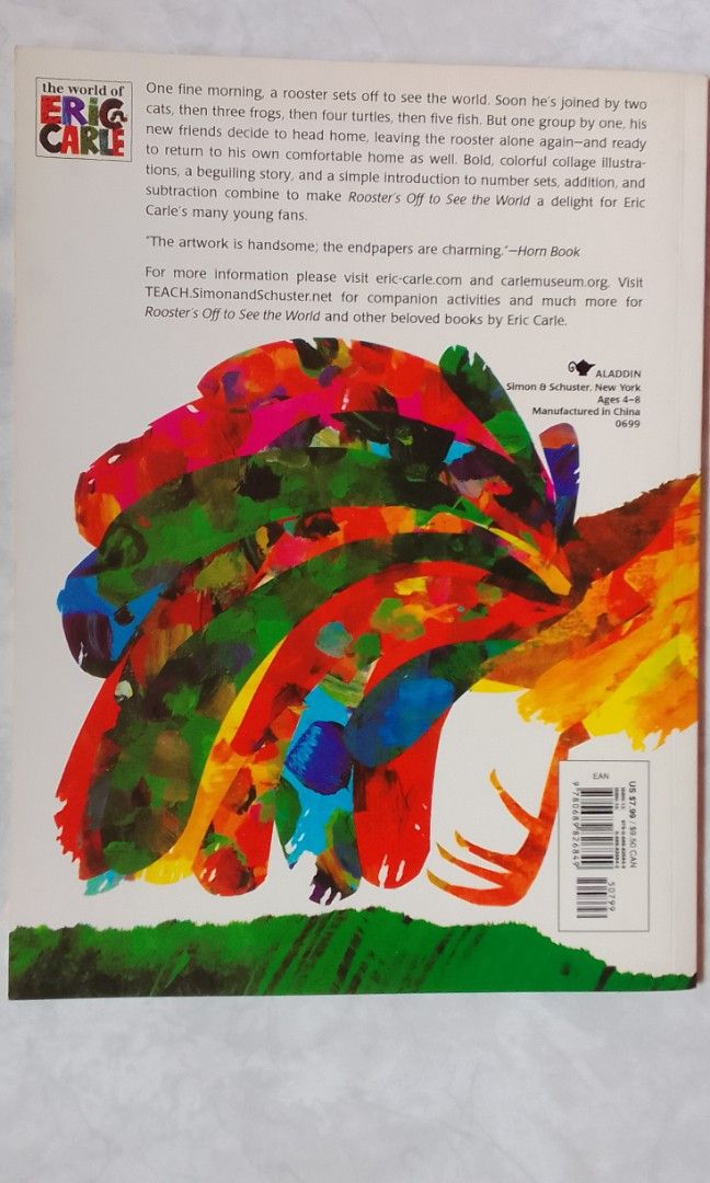 Eric Carle - Rooster's Off to See the World, Hobbies & Toys, Books ...