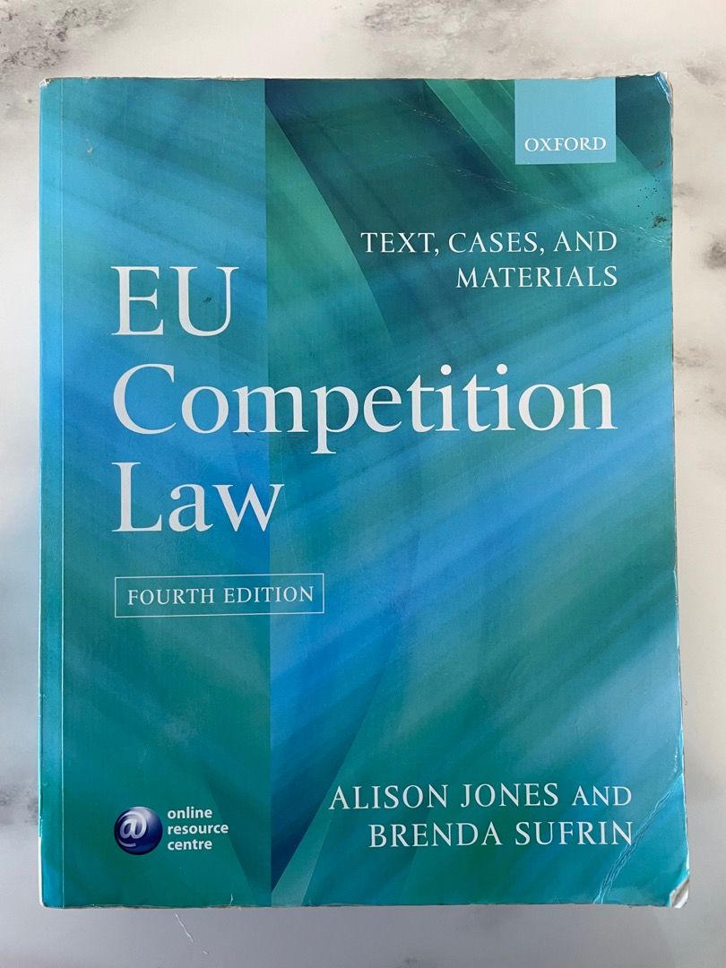 EU Competition Law (Fourth Edition), Hobbies & Toys, Books & Magazines, Textbooks on Carousell