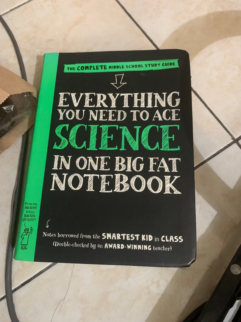 Everything You Need To Ace SCIENCE one big fat Notebook, Hobbies & Toys ...