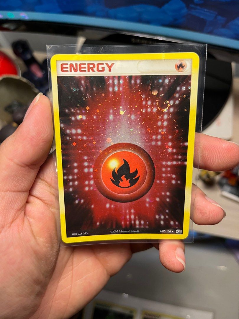 EX-Emerald Holo Energy Swirl Set -Pokemon Cards, Hobbies & Toys, Toys ...