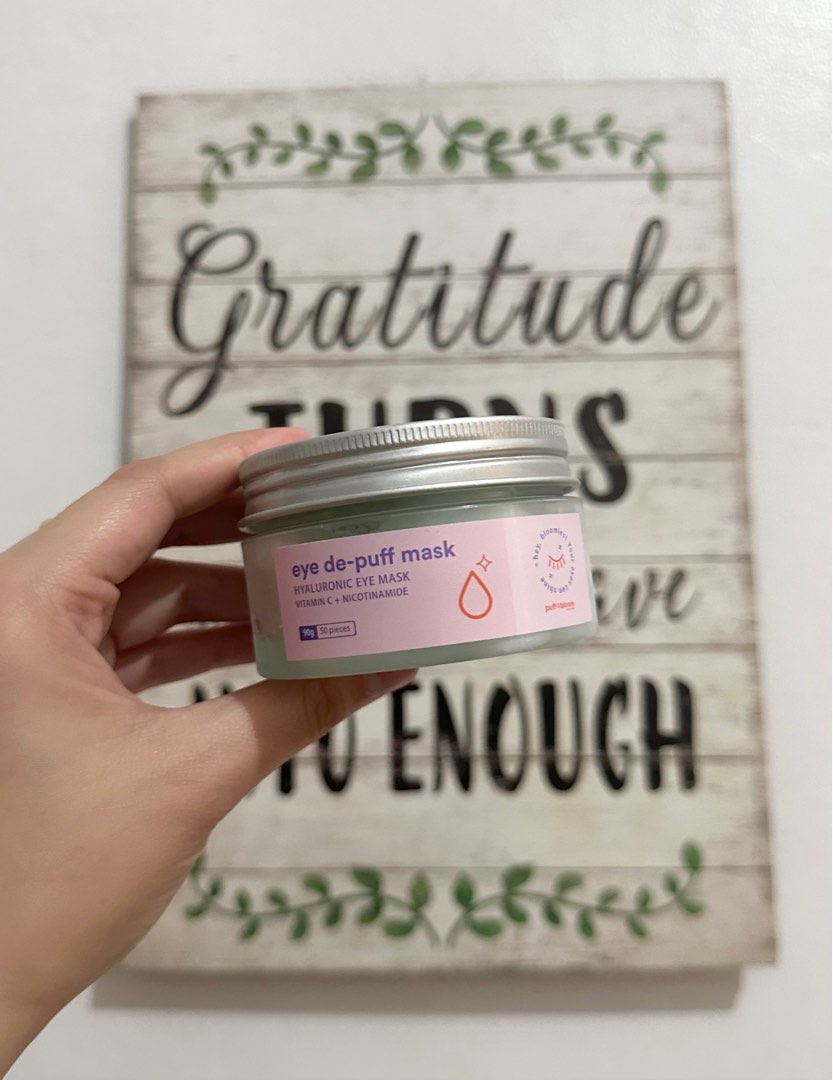 Eye de-puff mask - puff bloom on Carousell