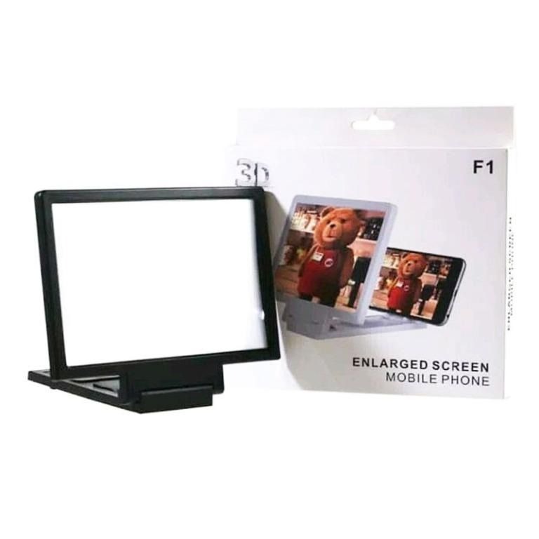 F1 3D Enlarged Screen for Mobile Phone / Layar Pembesar Tampilan HP ...