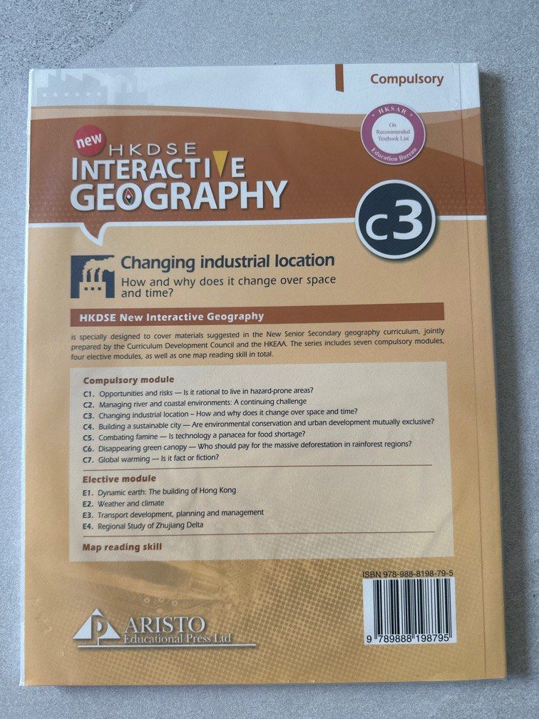 F3 HKDSE New Interactive Geography C3 Changing industrial location-how ...