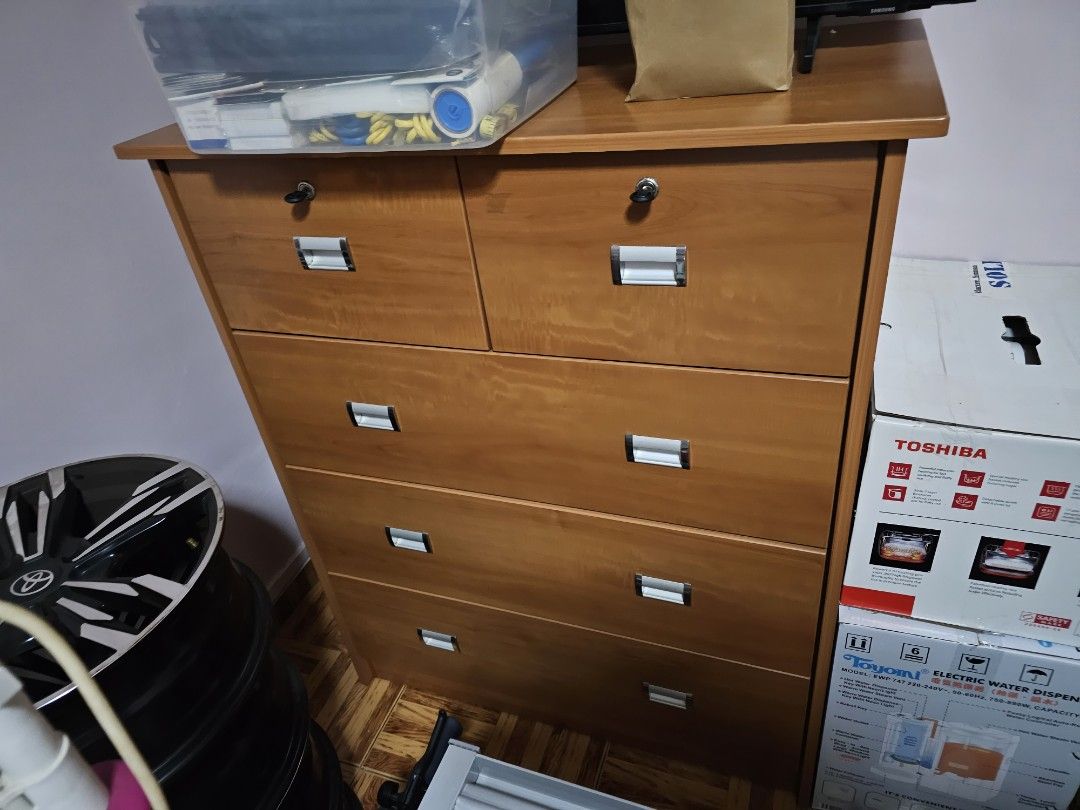 [Fast Deal] Chest Drawer, Furniture & Home Living, Furniture, Shelves ...