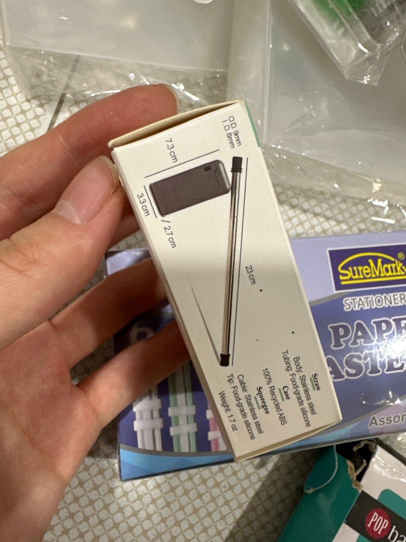 File Folder, Paper fastener, Math Compass and Protractors, Collapsible ...