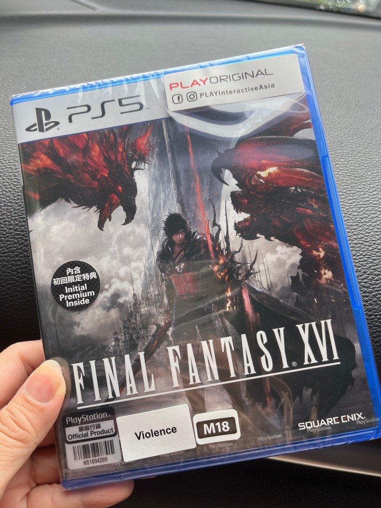 FF16 Final Fantasy XVI PS5, Video Gaming, Video Games, PlayStation on Carousell