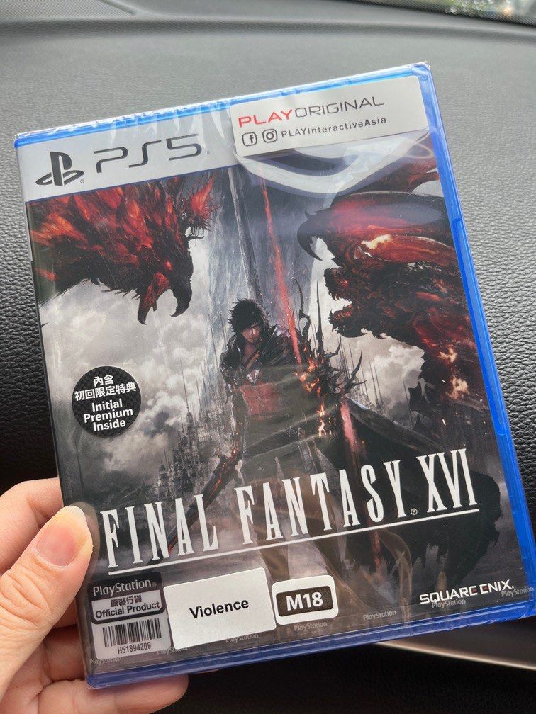 FF16 Final Fantasy XVI PS5, Video Gaming, Video Games, PlayStation on Carousell