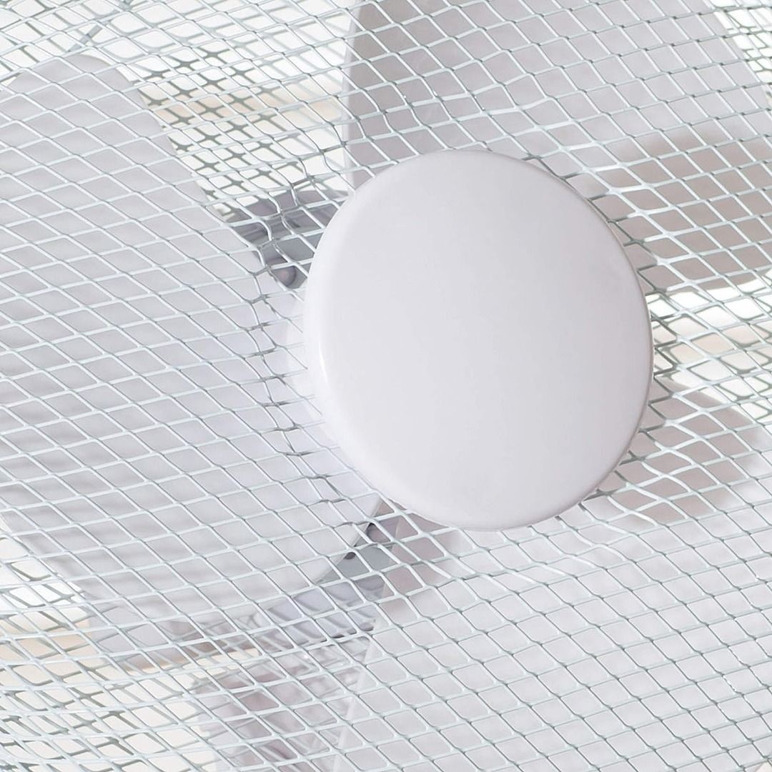Fine Elements 12 Inch Plastic Table Fan with 3 Speed Settings and Mesh ...