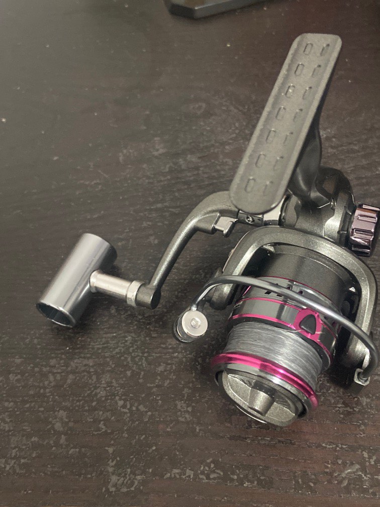 Fishing reel for small fish and squid super fun to use, Sports ...