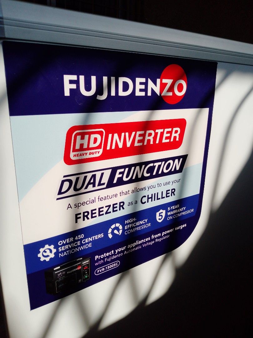 Fujidenzo 22 cu. ft. HD Inverter, TV & Home Appliances, Kitchen ...