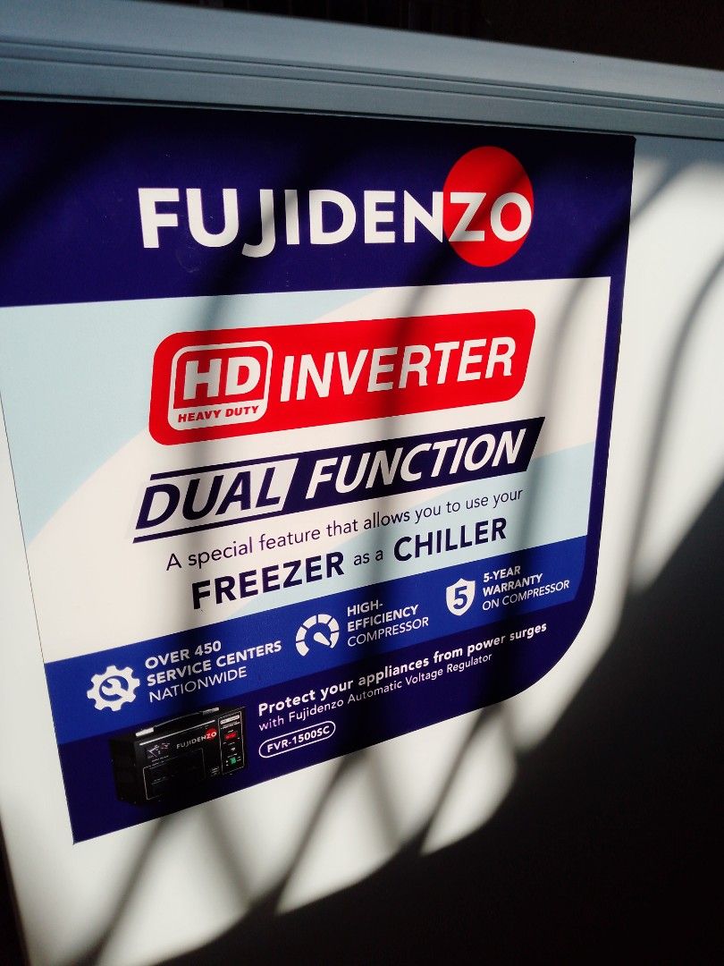 Fujidenzo 22 cu. ft. HD Inverter, TV & Home Appliances, Kitchen ...