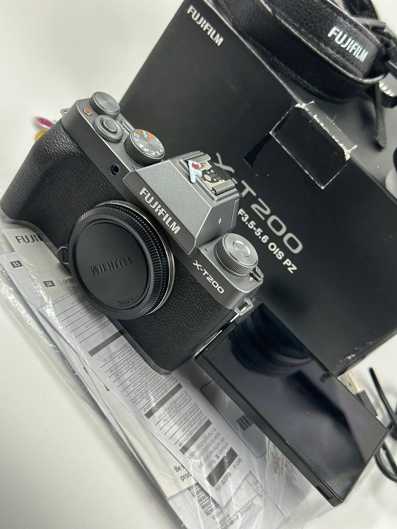 FUJIFILM X-T200 2022 Purchased Mirrorless 24MP 4K Bluetooth with 15 ...