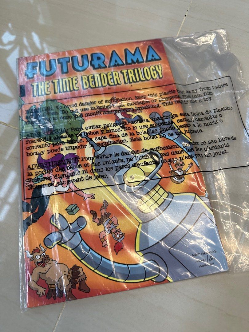 Futurama: The Time Trilogy, Hobbies & Toys, Books & Magazines, Comics ...
