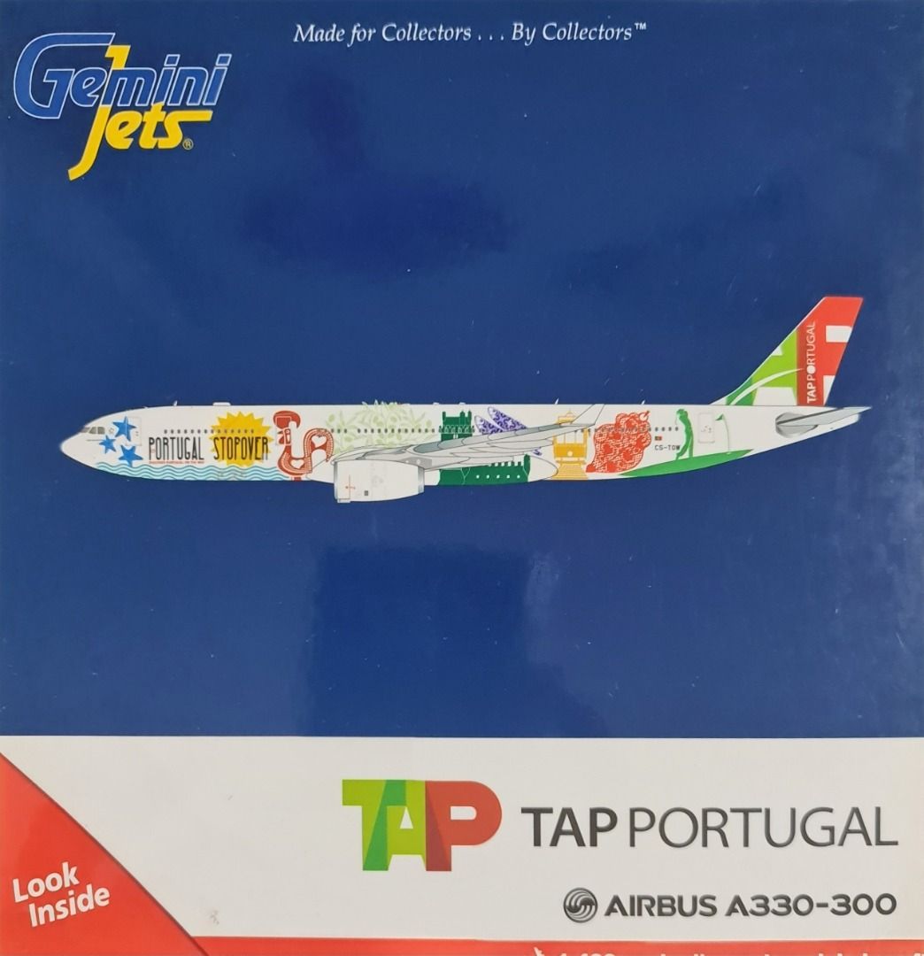 Gemini Jets TAP Portugal Airbus A330-900 CS-TOW "Portugal Stopover ...