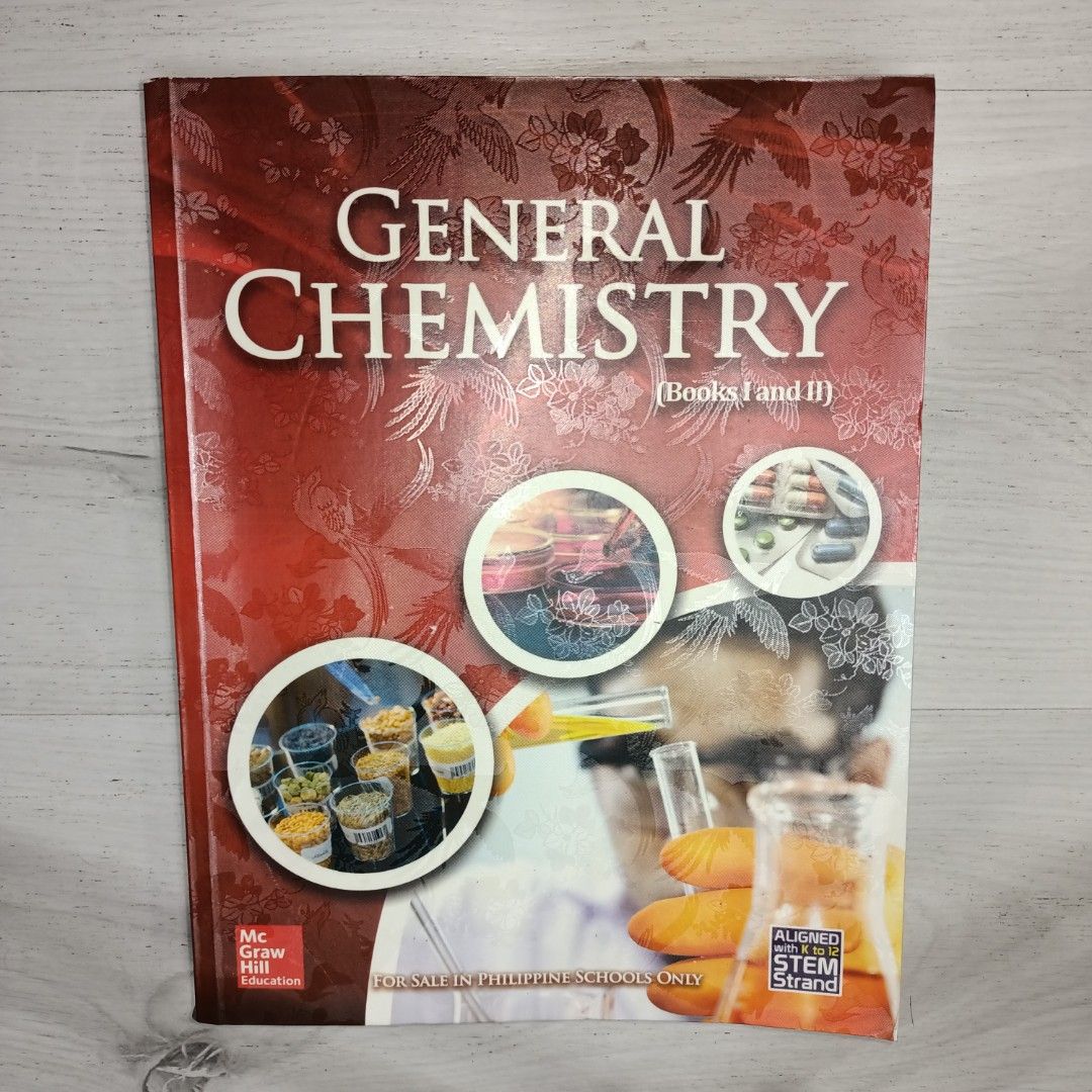 General Chemistry (Book I and II)(ABIVA), Hobbies & Toys, Books ...