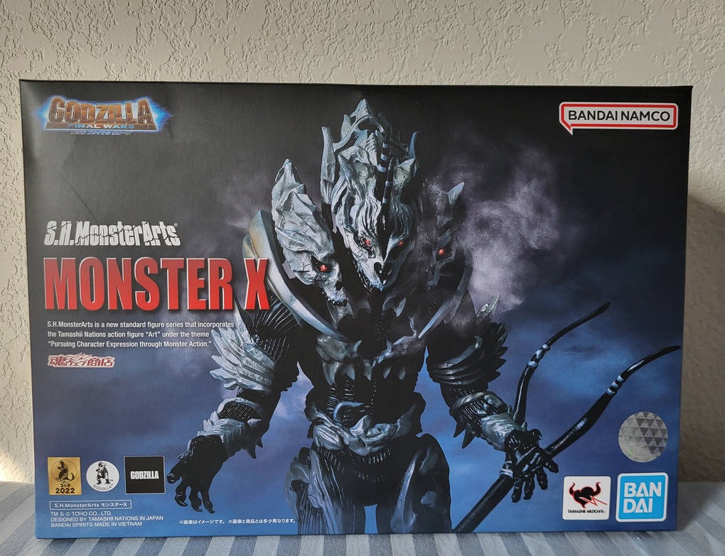 Godzilla: Final Wars S.H.MonsterArts Monster X, Hobbies & Toys, Toys ...