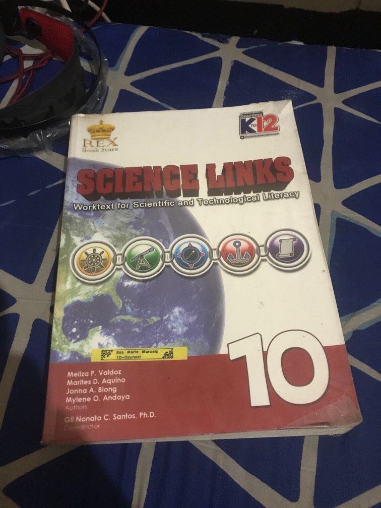 Grade 10 - Science Links Worktext for Scientific and Technological ...