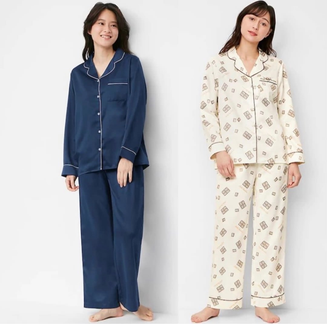 GU by UNIQLO Pajamas, Fesyen Wanita, Pakaian Wanita, Gaun & Rok di ...