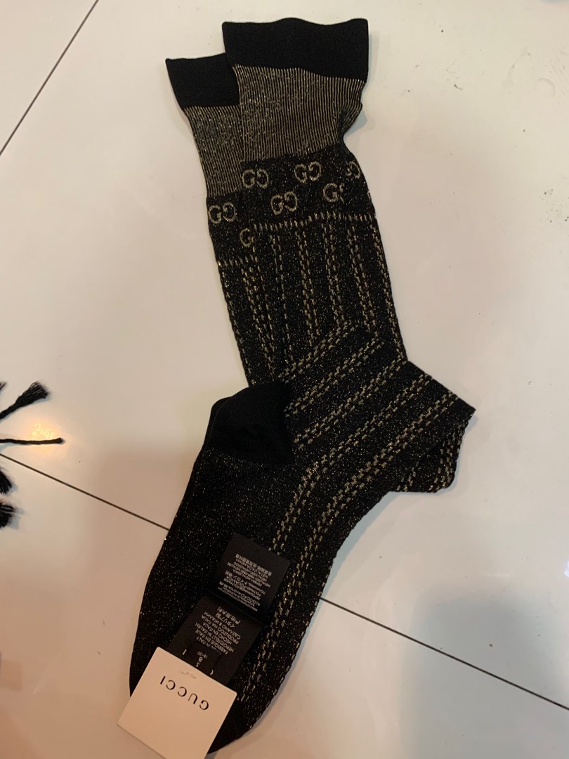 gucci socks, Luxury, Apparel on Carousell