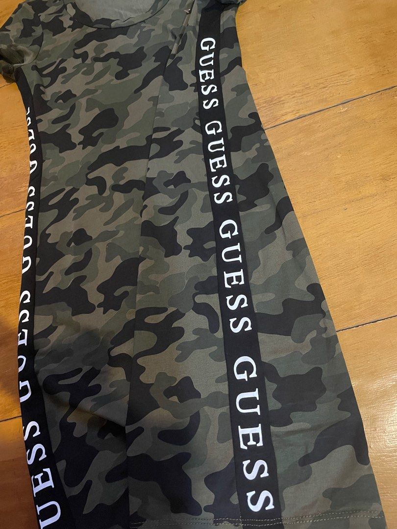 GUESS Anna Logo T-Shirt Dress, Women's Fashion, Dresses & Sets, Dresses ...