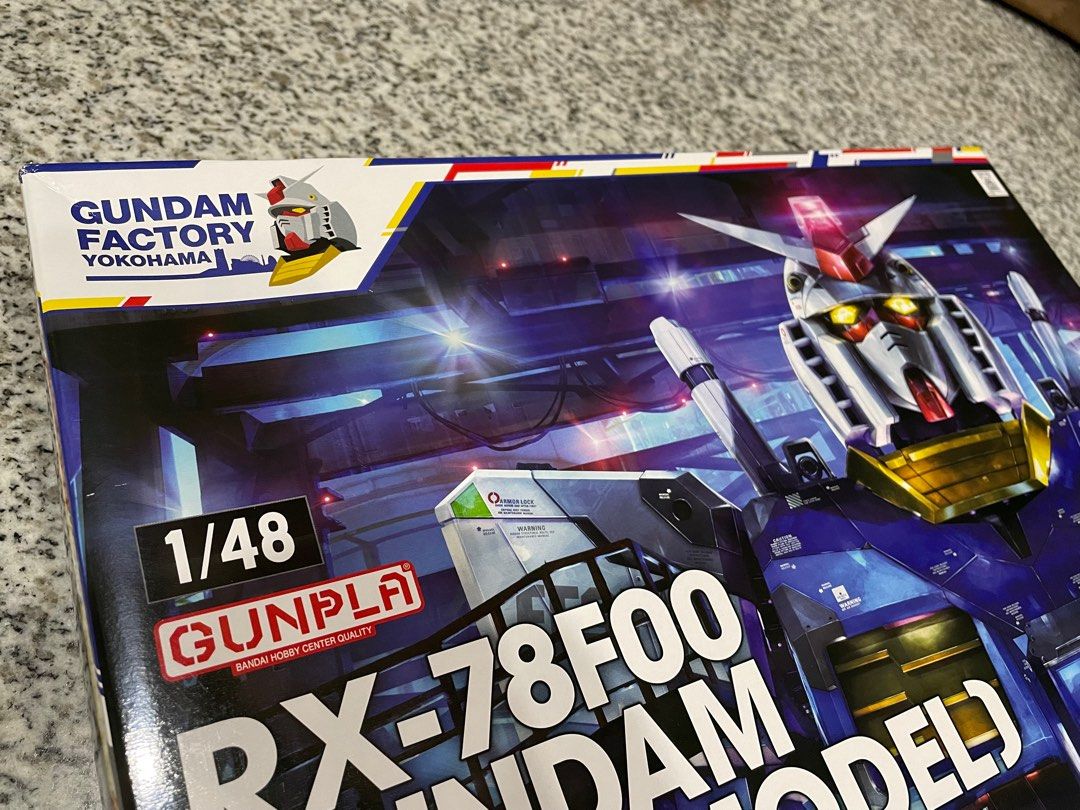 Gundam rx-78FOO bust model sell only in Yokohama gundam factory ...
