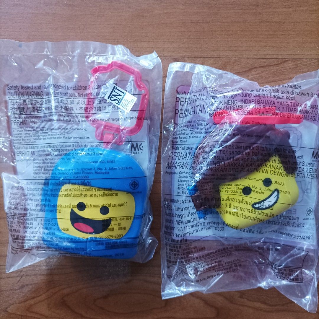 Happy Meal McD The Lego Movie 2 McDonald's EMMET BENNY, Toys ...