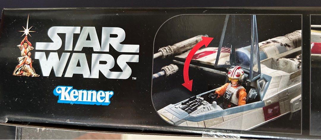 Hasbro Star Wars TVC X wing fighter (the Vintage Collection box ...
